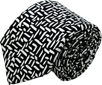 Emanuel Ungaro Cravate homme de marque Noir motif fantaisie