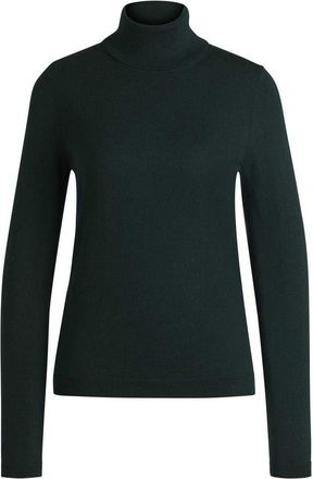 HUGO BOSS Sweatshirt f&uuml;r Damen, Rollkragen, Regul&auml;r (Gr&uuml;n)