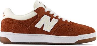 New Balance Unisex 480P in Braun/Wei&szlig;, Mesh, Gr&ouml;&szlig;e 37.5