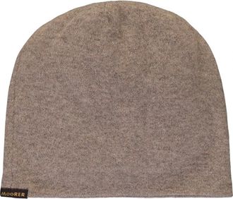 Moorer Homme, Accessoires, Beige, Taille: ONE Size Bonnet en maille
