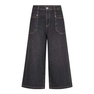 Mos Mosh MOS Mosh, Femme, Jeans, Noir, Taille: W30 Jean large