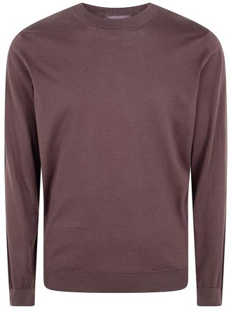 FILIPPO DE LAURENTIIS Long Sleeves Round Neck Sweater