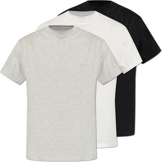 Jil Sander Homme, Tops, Gris, Taille: L Lot de trois T-shirts