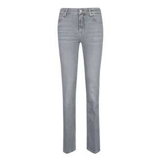 7 For All Mankind Slim Illusion Bootcut Jeans - - Jeans - Damen - Blau - W27