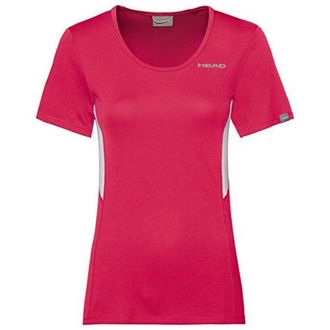 Head Damen Club Tech W T-Shirts, Magenta, S EU