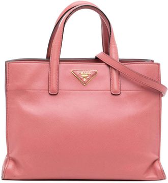 Prada Hobo Bags - Saffiano Soft Triple Pocket Tote - Gr. unisize - in Gold - f&uuml;r Damen