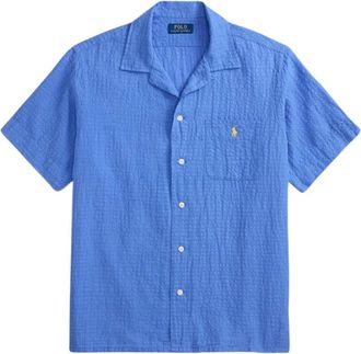 Polo Ralph Lauren Homme, Chemises, Bleu, Taille: M Woven Sport Shirt