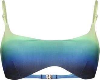 Casablanca Femme, Maillots de bain, Vert, Taille: 42 FR Haut de bikini imprim&eacute; &agrave; motif d&eacute;grad&eacute;