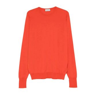 John Smedley Herren, Strickwaren, Orange, XLGr&ouml;&szlig;e