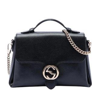Gucci Sac bandouli&egrave;re vintage doccasion - Femme - Pre-owned - Noir - Taille: ONE Size