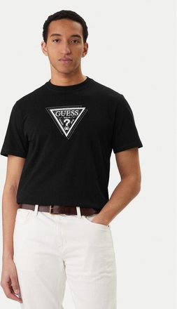 Guess T-Shirt M6RI23 K8FQ4 Schwarz Regular Fit