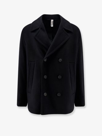 Hev&ograve; Orno virgin wool blend coat - HEVO - gender_Man
