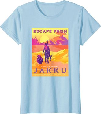 Star Wars The Force Awakens Escape From Jakku T-Shirt
