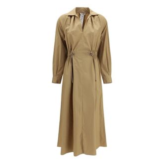 Max Mara Pedaggi Midikleid - - Dresses - Damen - Beige - S