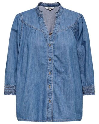 Only Jeansbluse bequemes Regular Fit Denim Shirt