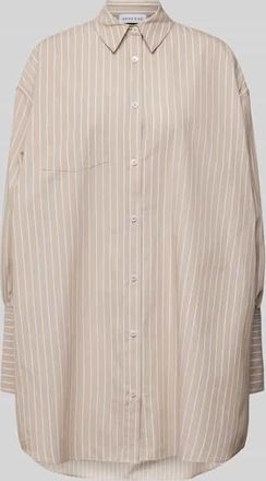 Anine Bing Knielanges Hemdblusenkleid aus Baumwolle