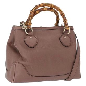 Gucci Sac &agrave; main vintage Pre-owned - Femme - Pre-owned - Brun - Taille: ONE Size