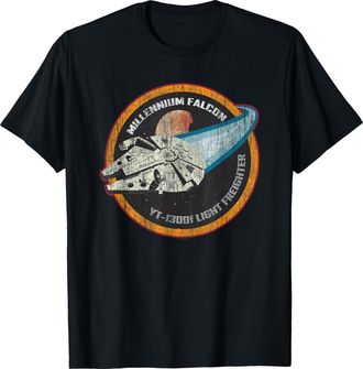Star Wars Millennium Falcon Badge T-Shirt