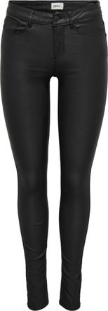 Only ONLANNE K MID Waist Coated PNT NOOS