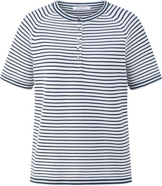 Peter Hahn Rundhals-Pullover Peter Hahn blau