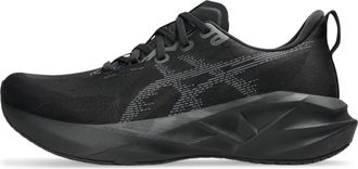 Asics Herren NOVABLAST 5 Laufschuhe, Schwarz, Grau (Black/Carrier Grey), 45 EU