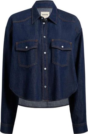 Khaite Femme, Blouses et Chemises, Bleu, Taille: 38 FR Chemise en jean oversize