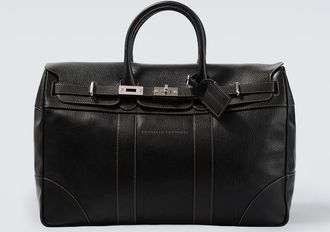 Brunello Cucinelli Tote Bag aus Leder