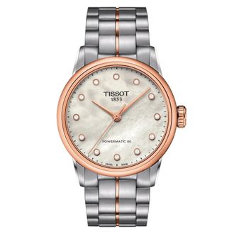 Tissot Luxury Powermatic 80 Damenuhr Silber T0862072211600