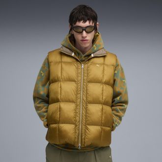 Puma MMQ PERTEX Pufferweste Herren, Kleidung, Braun, XS