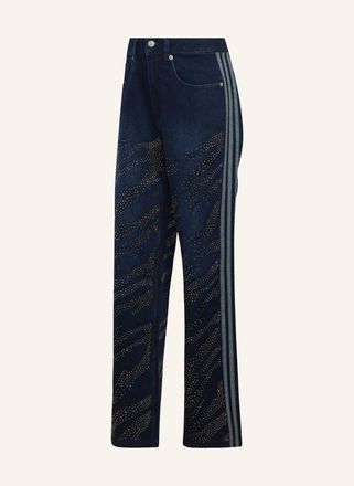 adidas Originals Adidas Originals Straight Jeans Adilenium Season 6 Mit Schmucksteinen blau
