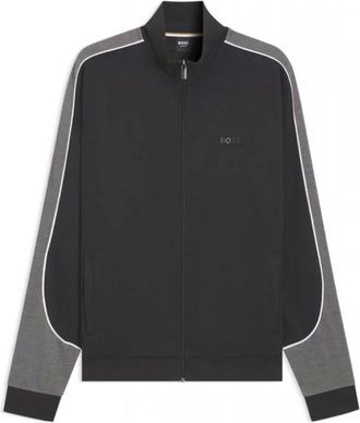 HUGO BOSS Homme, Sweatshirts et sweats &agrave; capuche, Noir, Taille: XL SweaT-shirt zipp&eacute;