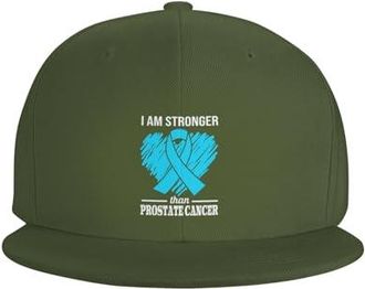 Generic Je suis Plus Fort Que Le Cancer De La Prostate Femme Homme Snapback Chapeau Snapback Casquette Hip Hop R&eacute;glable Casquette De Baseball pour Golf Sport 