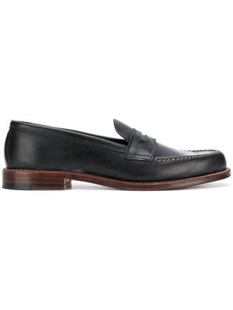 Alden mocassins classiques - Noir