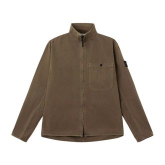 Stone Island Herren, Jacken, Braun, MGr&ouml;&szlig;e