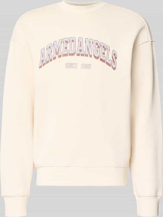 Armedangels Relaxed Fit Sweatshirt aus reiner Baumwolle Modell WORDMARK