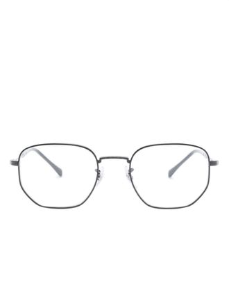 Ray-Ban lunettes de vue &agrave; monture g&eacute;om&eacute;trique RB6496 - Noir