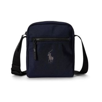 Polo Ralph Lauren Sac Reporter Logo-Trim - Homme - Sacs - Bleu - Taille: ONE Size