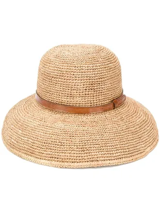 Ibeliv chapeau Rova Tea en raphia - Marron