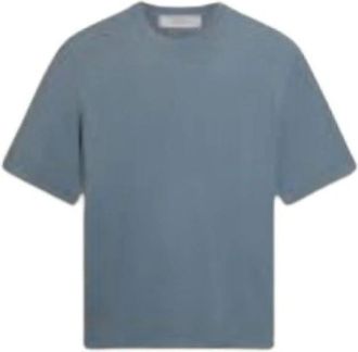 Golden Goose Homme, Tops, Bleu, Taille: L T-shirt avec logo invers&eacute; au dos