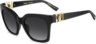 Dsquared2 Damen, Accessories, Schwarzk, 52 MMGr&ouml;&szlig;e