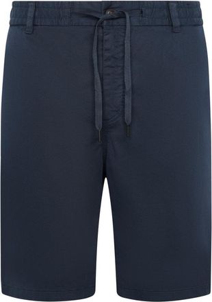 HUGO BOSS Glatte Shorts mit elastischem Bund und Kordelzug in