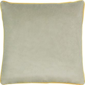 Riva Paoletti Meridian 55X55 C/C, Polyester, Dove Silber/Cylon Gelb, 55x55cm