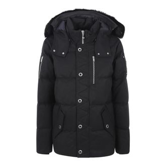 Moose Knuckles Homme, Vestes, Noir, Taille: L Original Shearling Trim 3Q Jacket