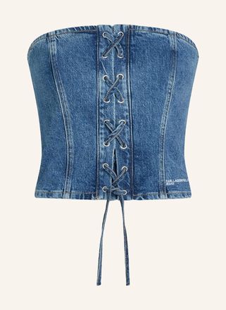 Karl Lagerfeld Karl Lagerfeld Jeans Top blau