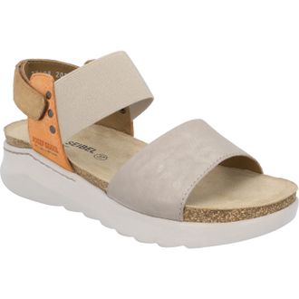 Josef Seibel Damen Sandale Celine 08 in beige-multi