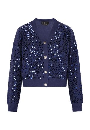 Faina Strickjacke Damen Marine