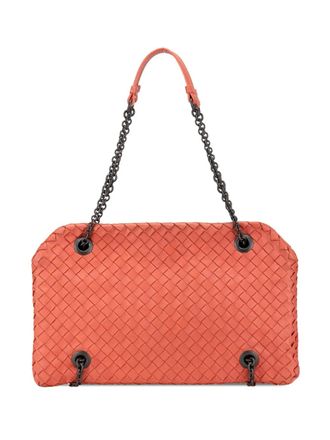 Bottega Veneta sac port&eacute; &eacute;paule Nappa Intrecciato Duo (2012-2024) - Rose