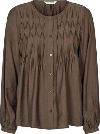 Rue de Femme Anais Shirt - - Blouses & Shirts - Damen - Braun - L
