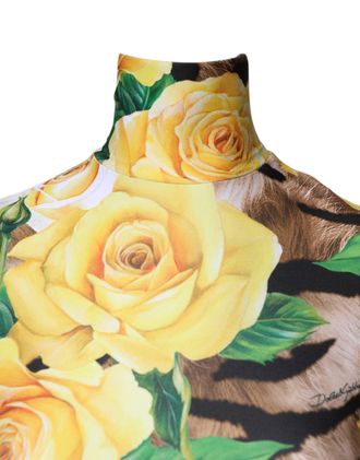 Dolce & Gabbana Floral Print Mini Dress - Multicolor