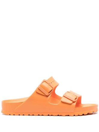 Birkenstock claquettes Arizona &agrave; double boucle - Orange